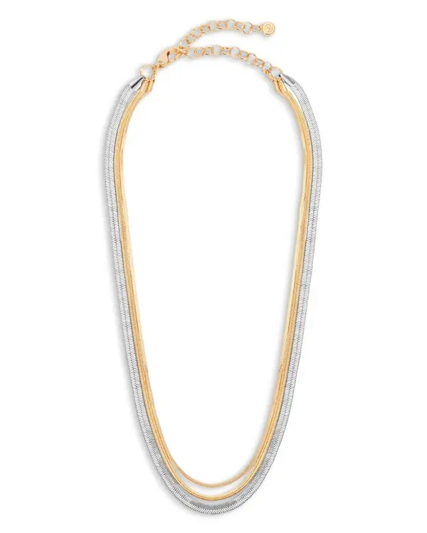 Ettika Mixed Metal Layered Necklace