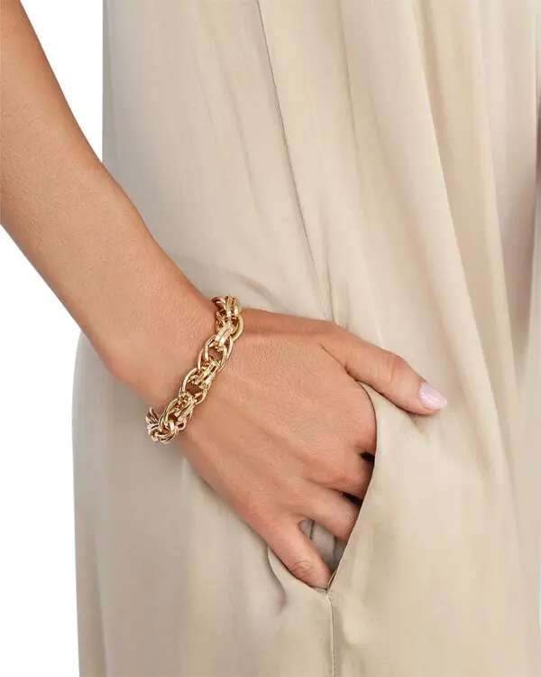 Ettika Luminous Links Bracelet - Gold