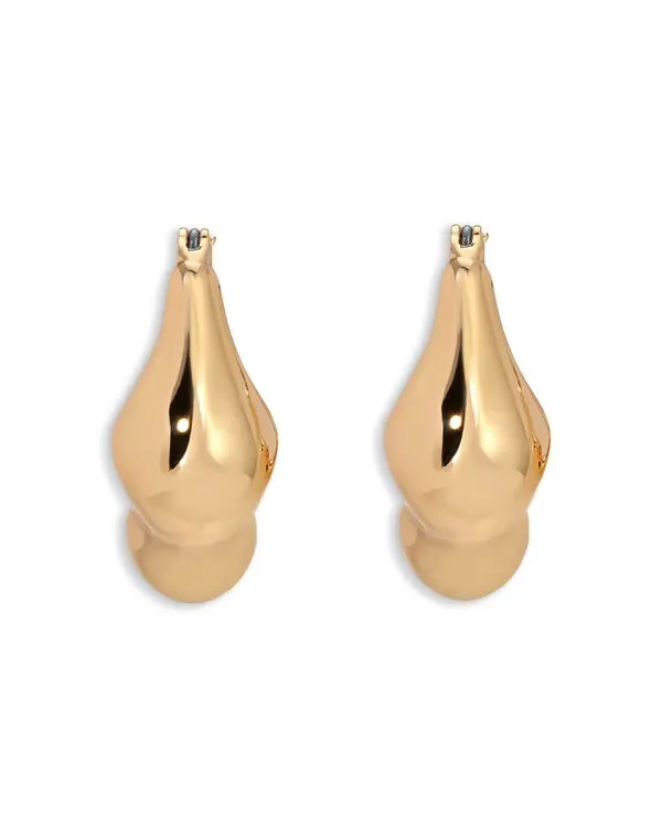 Ettika Molten Metal Hoop Earrings