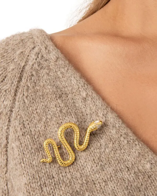 Ettika Serpentina Pin