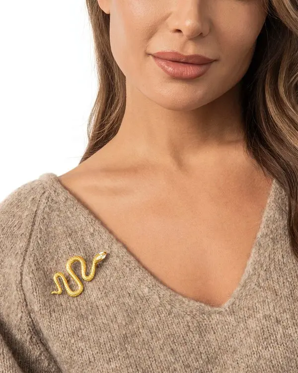 Ettika Serpentina Pin
