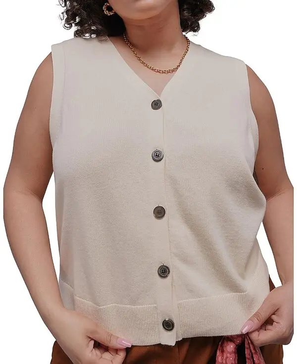 WILDFANG The Everyday" Sweater Vest - Oat