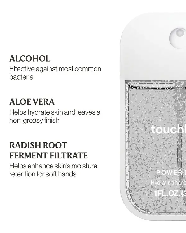 TOUCHLAND Power Mist Hydrating Hand Sanitizer 1 Oz., Aloe You - Confetti Cake