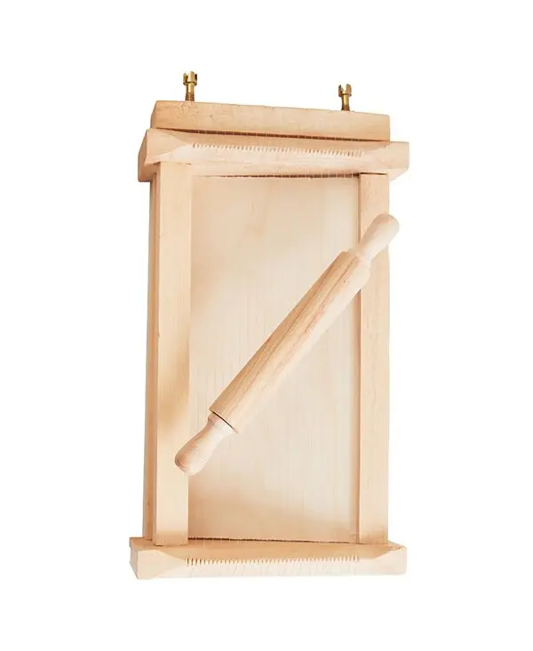 VERVE CULTURE Chitarra Small With Rolling Pin - Natural