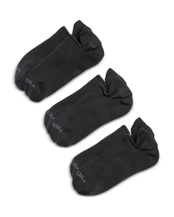 MARCOLIANI MILANO Invisible Socks Pack Of 3 - Black