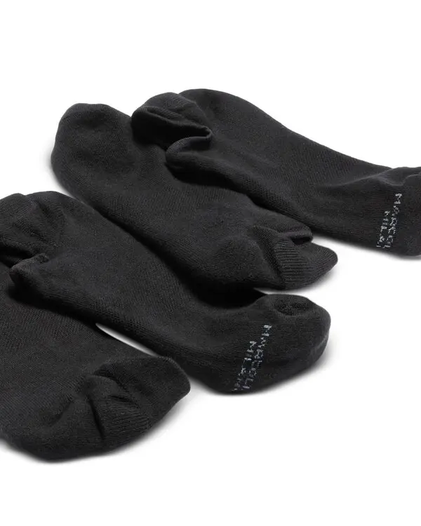 MARCOLIANI MILANO Invisible Socks Pack Of 3 - Black