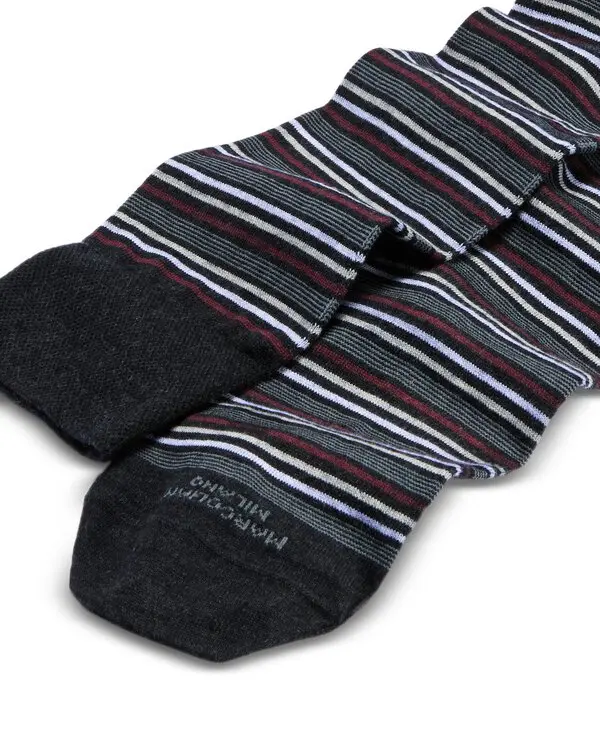 MARCOLIANI MILANO Torino Stripe Crew Socks