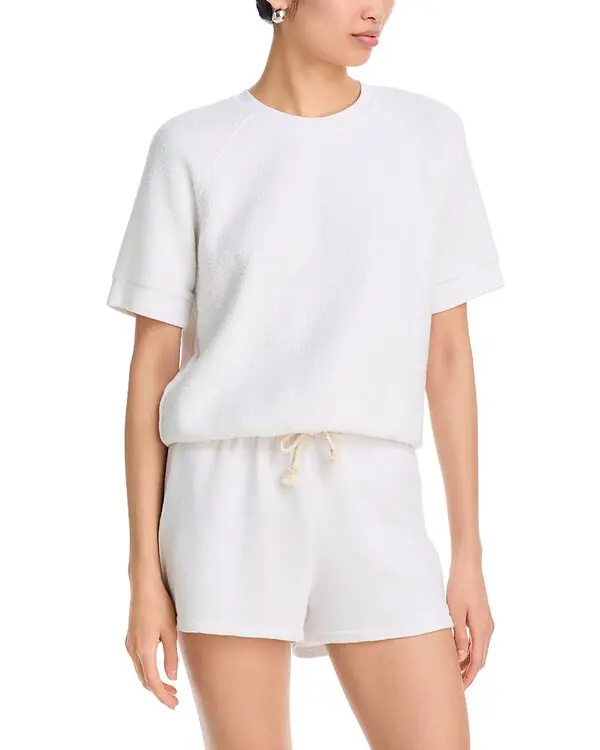 PERFECTWHITETEE Kennedy Fleece Sweatshirt - White