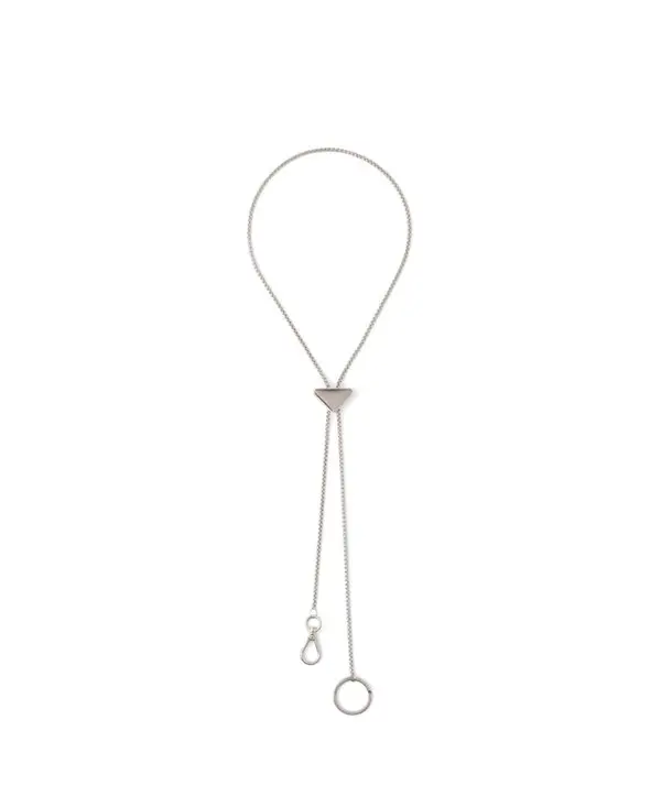 Prada Metal Keychain