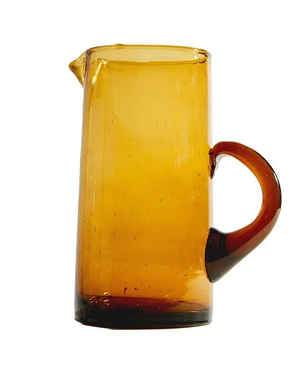 VERVE CULTURE Moroccan Cone Jug - Amber