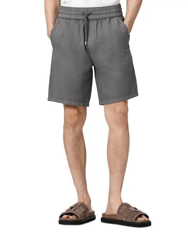 ALLSAINTS Hanbury Regular Fit 8.7" Drawstring Shorts - Pillar Grey