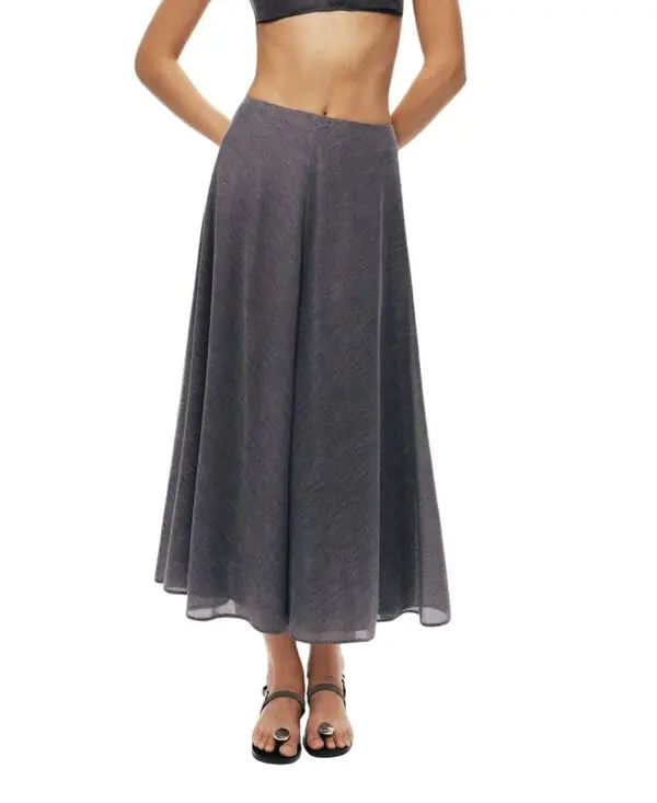 NOCTURNE Flowing Midi Skirt