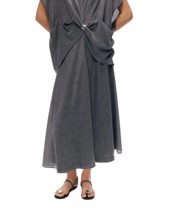 NOCTURNE Flowing Midi Skirt
