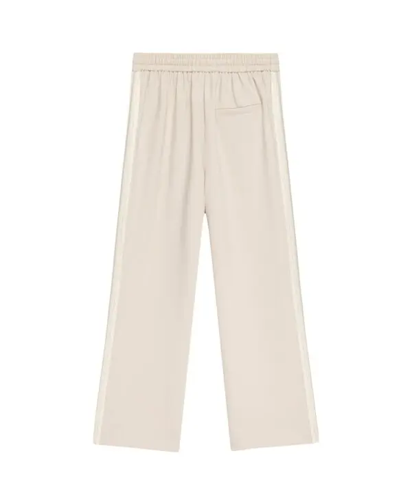 Mint Velvet Crochet Side Stripe Wide Leg Joggers