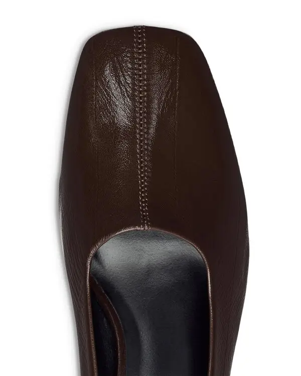 REFORMATION Inez Pumps - Espresso