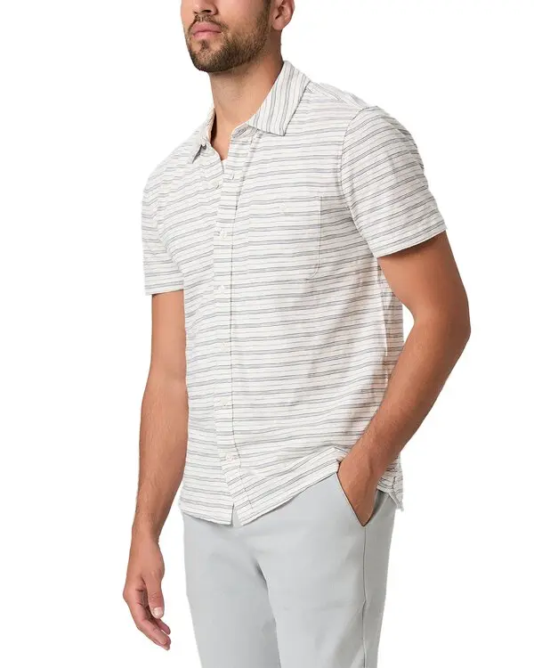 Paige Carillo Striped Short Sleeve Shirt