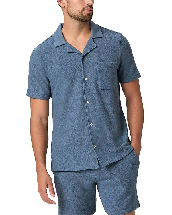 Paige Oliver Sweater Camp Shirt - Lakeside
