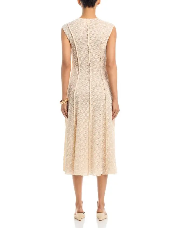 A.REN Sleeveless Lace Midi Dress