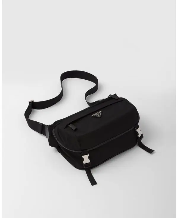 Prada Re-nylon And Saffiano Leather Shoulder Bag