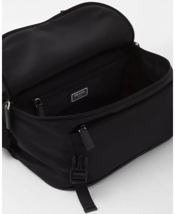 Prada Re-nylon And Saffiano Leather Shoulder Bag