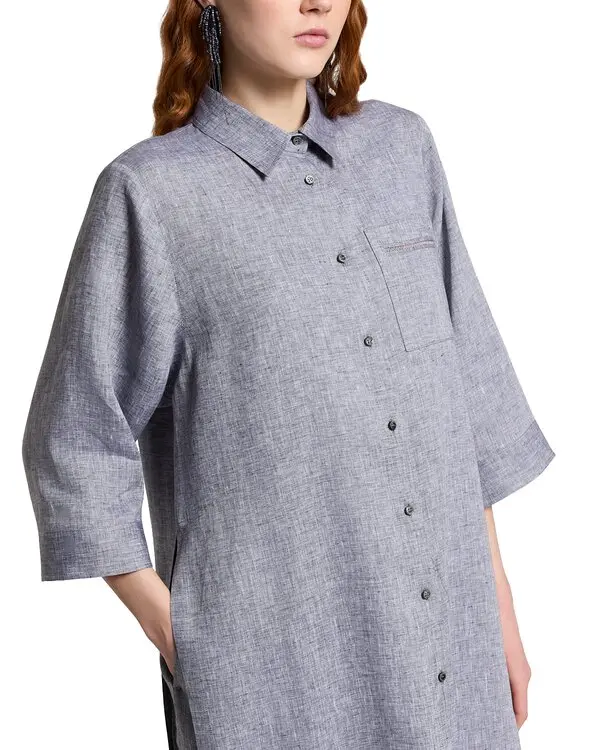 Peserico Linen Tunic Shirt