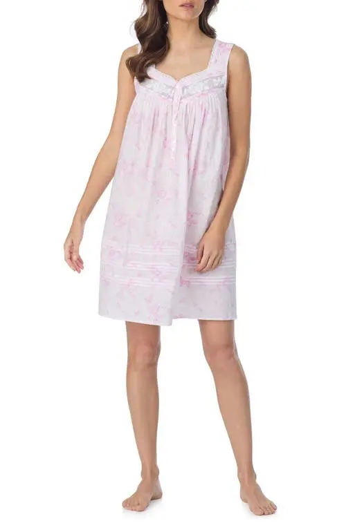 Eileen West Sleeveless Cotton Lawn Short Chemise