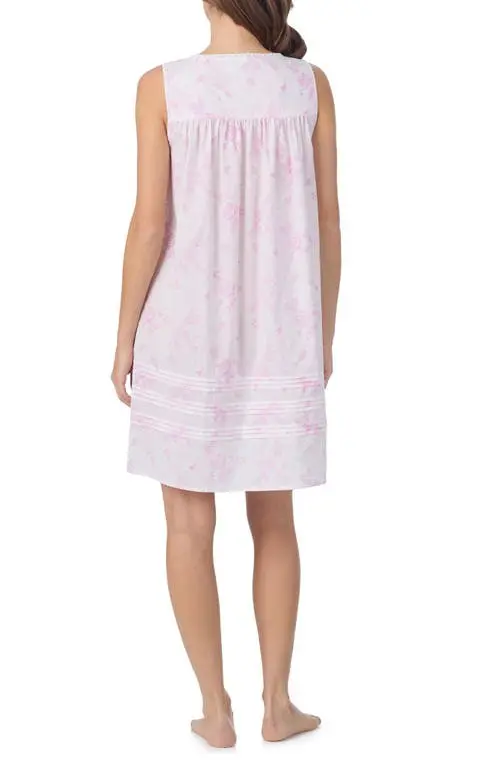 Eileen West Sleeveless Cotton Lawn Short Chemise