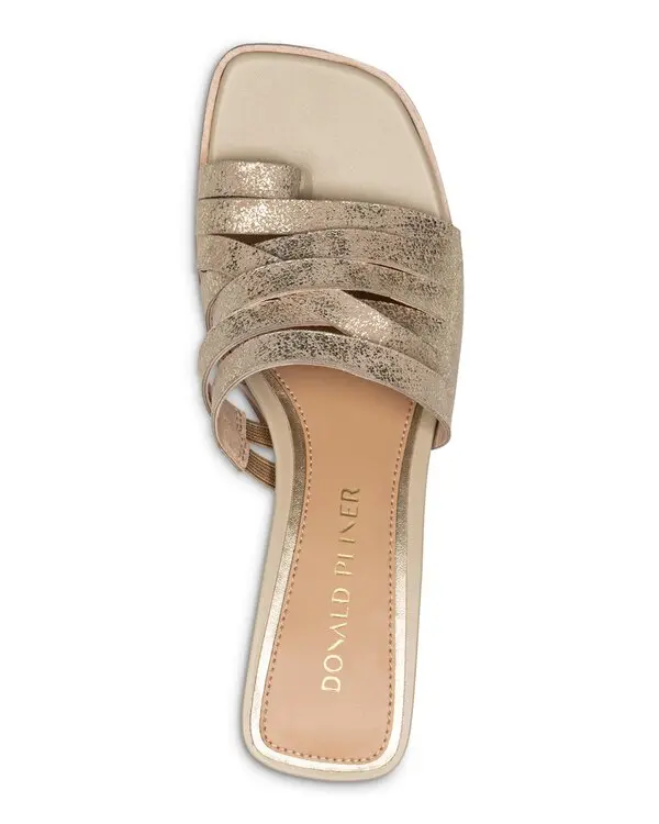 DONALD PLINER Mid Dress Mule Sandals
