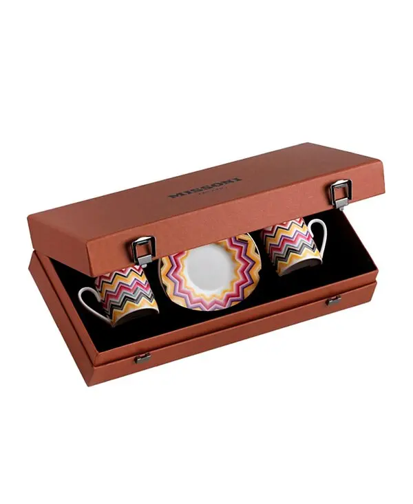 Missoni Marrakech Coffee Cup & Saucer, Set Of 2