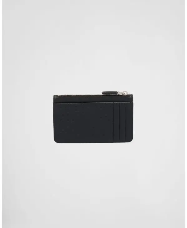 Prada Saffiano Leather Card Holder