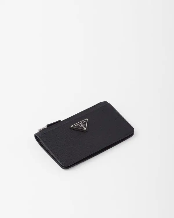 Prada Saffiano Leather Card Holder