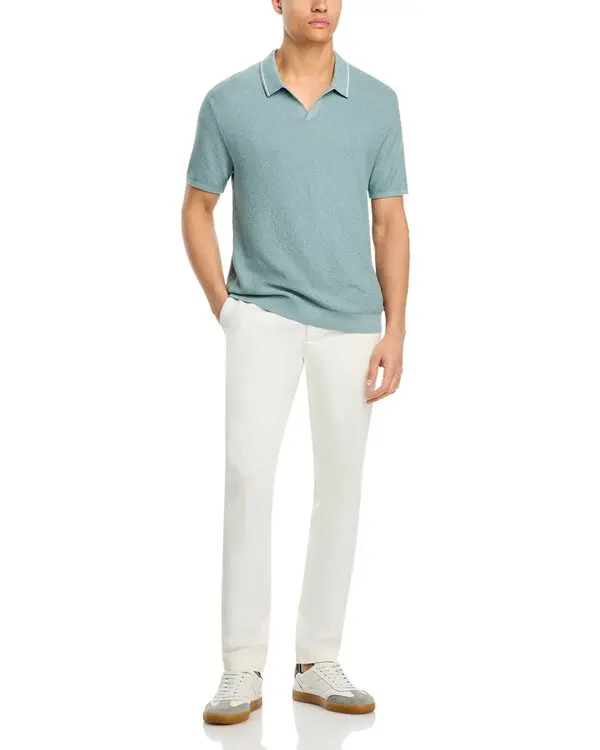 Marine Layer Greyson Sweater Polo - Slate
