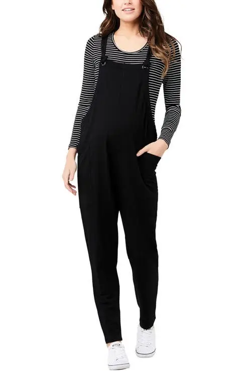 RIPE MATERNITY Perrie Playsuit - Black