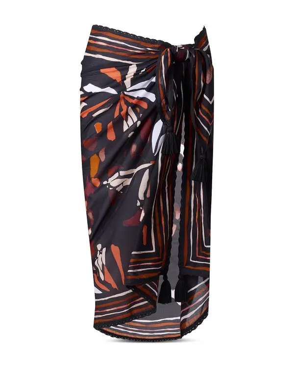 Magicsuit Chrysalis Pareo Cover Up - Black/multi