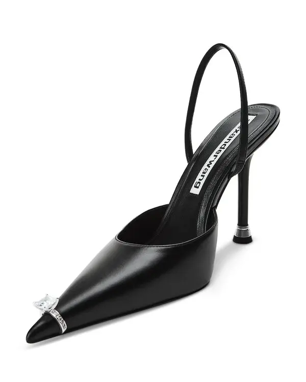 Alexander Wang Akilita 105 Slingback Pumps - Black