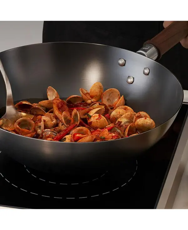 ZWILLING Dragon Carbon Steel Wok With Lid, 12