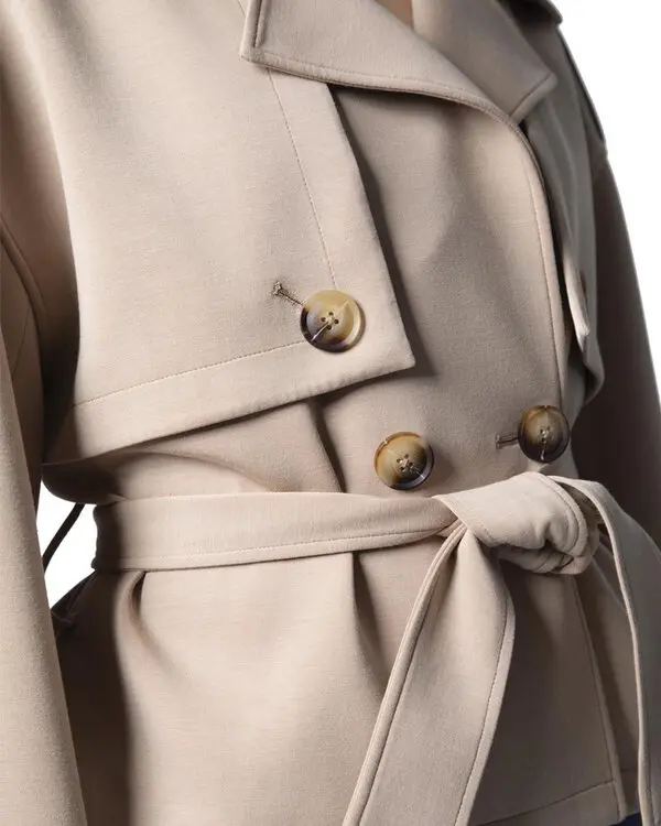 BLUE REVIVAL Cropped Scuba Trench