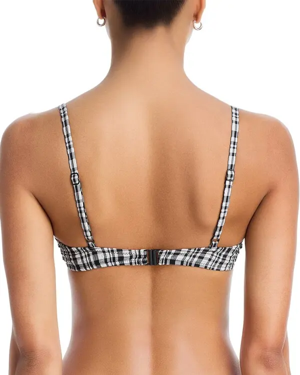 Solid & Striped The Daphne Bikini Top - Noir