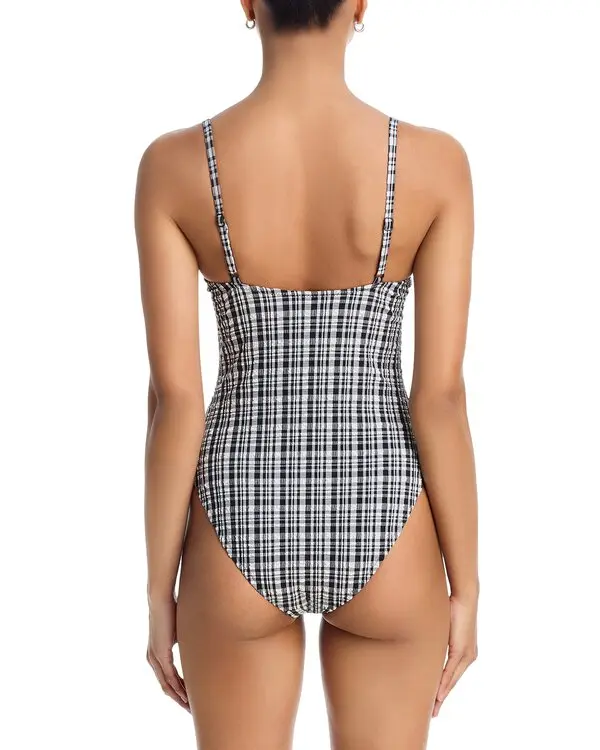 Solid & Striped The Taylor One Piece Swimsuit - Noir