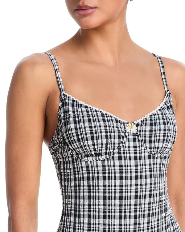 Solid & Striped The Taylor One Piece Swimsuit - Noir