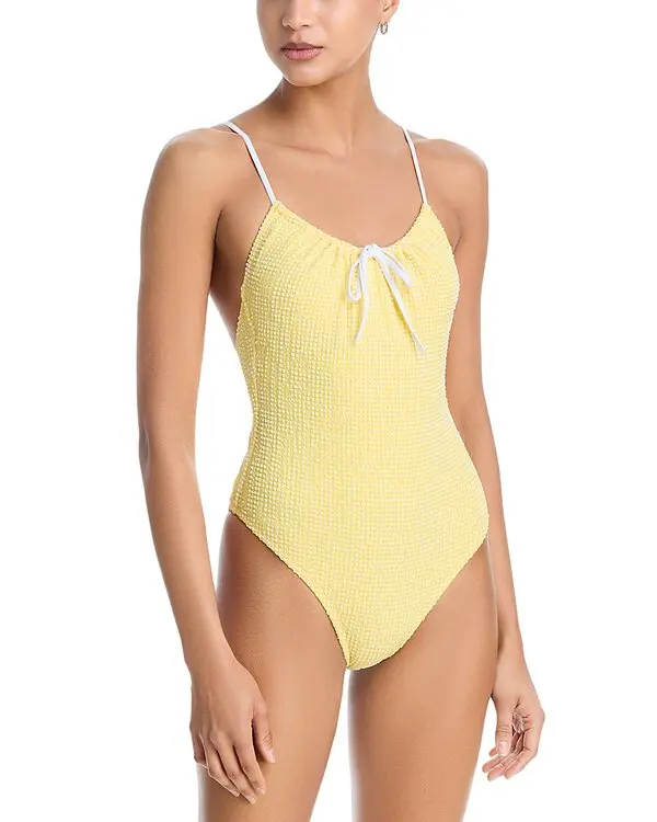 Solid & Striped The Orla One Piece Swimsuit - Citrina