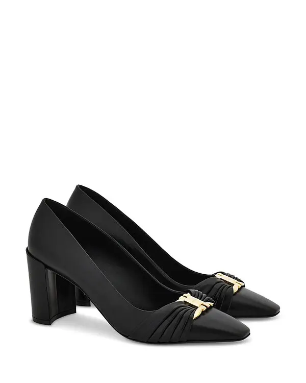 FERRAGAMO Tillya 70 Pumps - Nero