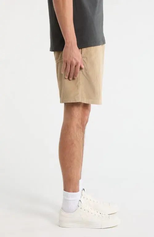 SEAGER CO Yuma Cotton Corduroy Drawstring Shorts
