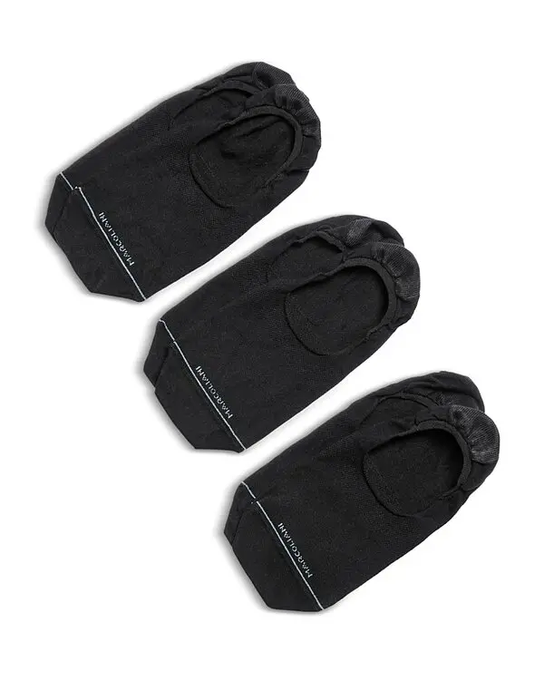MARCOLIANI MILANO Invisible No Show Socks Pack Of 3 - Black