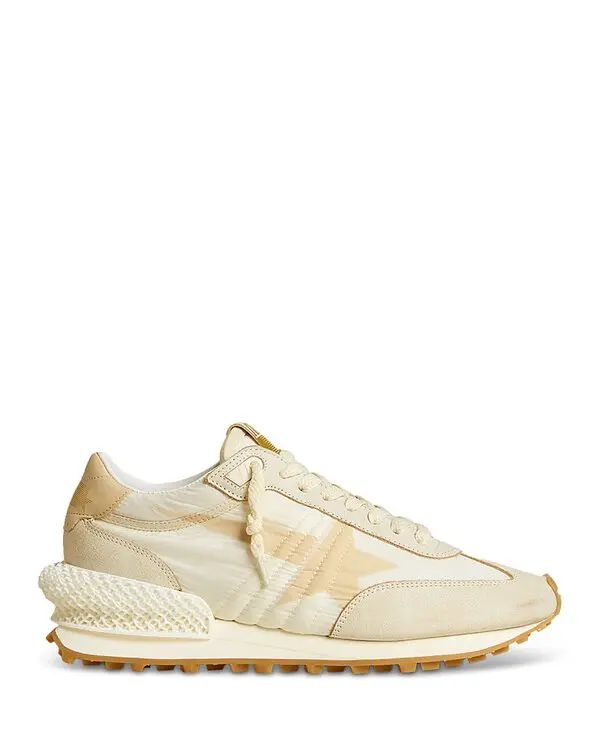 GOLDEN GOOSE Running Marathon Sneakers - Beige/light Grey