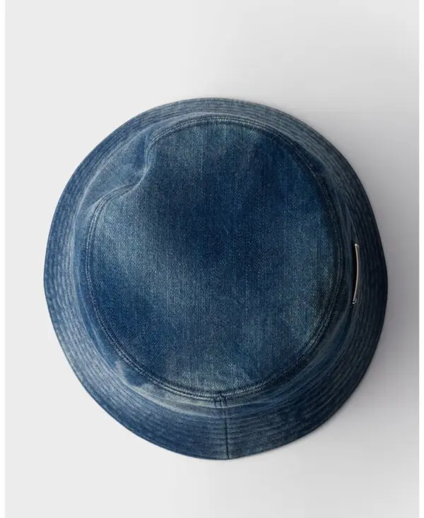 Prada Denim Bucket Hat
