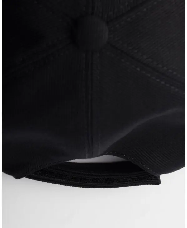 Prada Drill Baseball Cap - Black