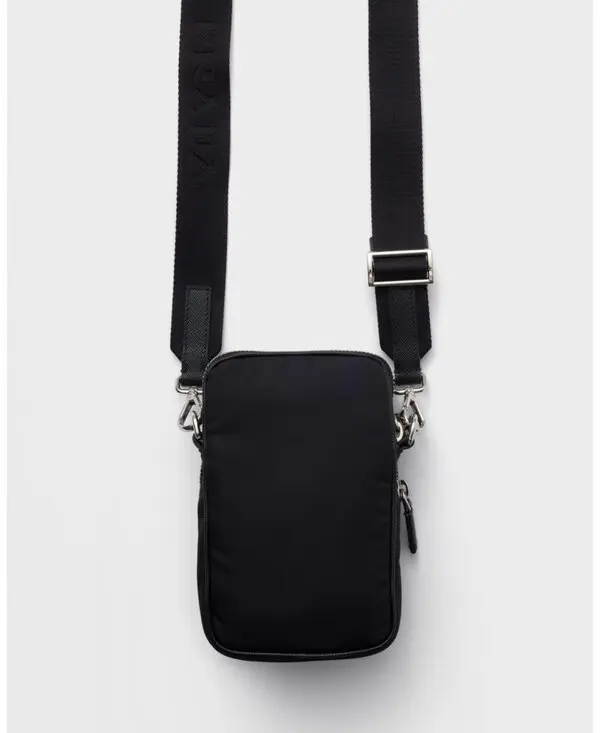 Prada Re-nylon And Saffiano Leather Smartphone Case