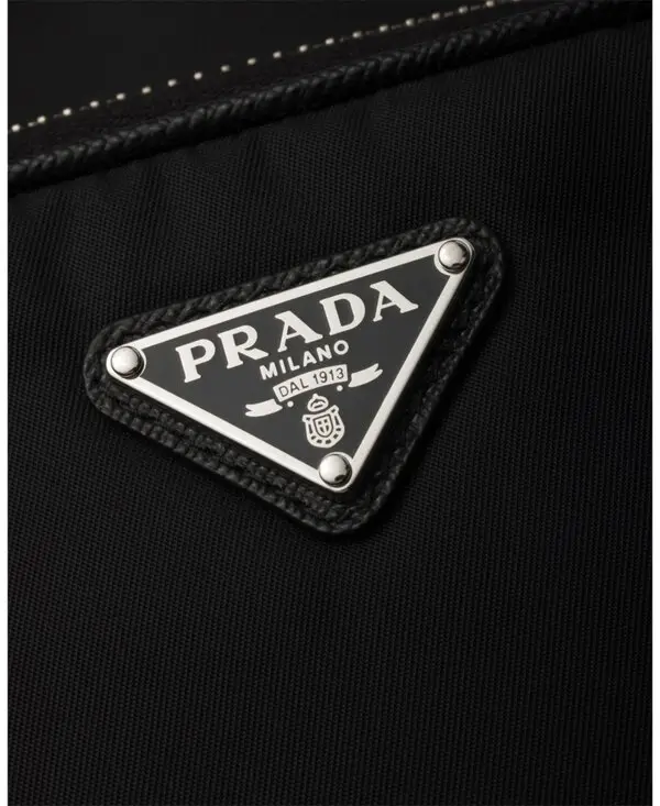 Prada Re-nylon And Saffiano Leather Smartphone Case