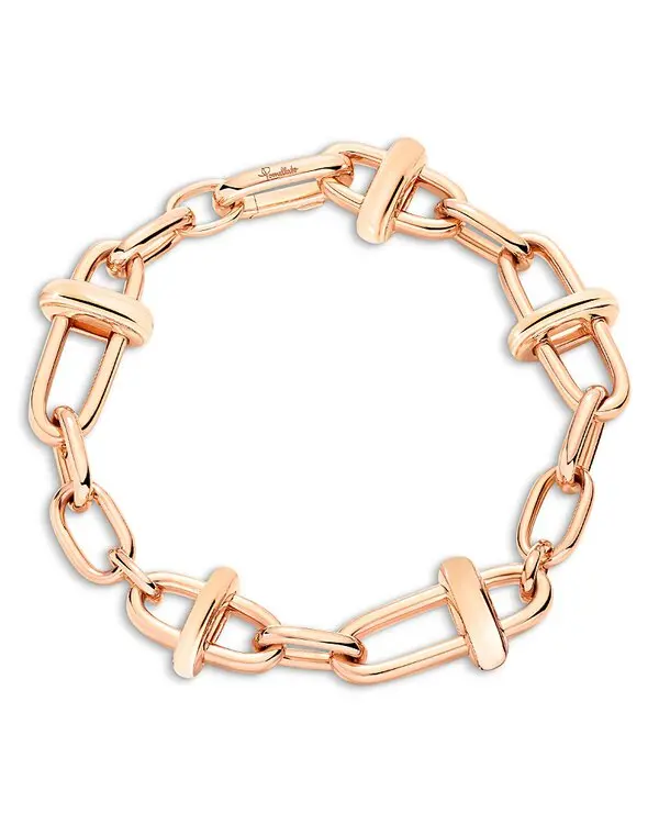 Pomellato 18k Rose Iconica Open Link Bracelet - Gold